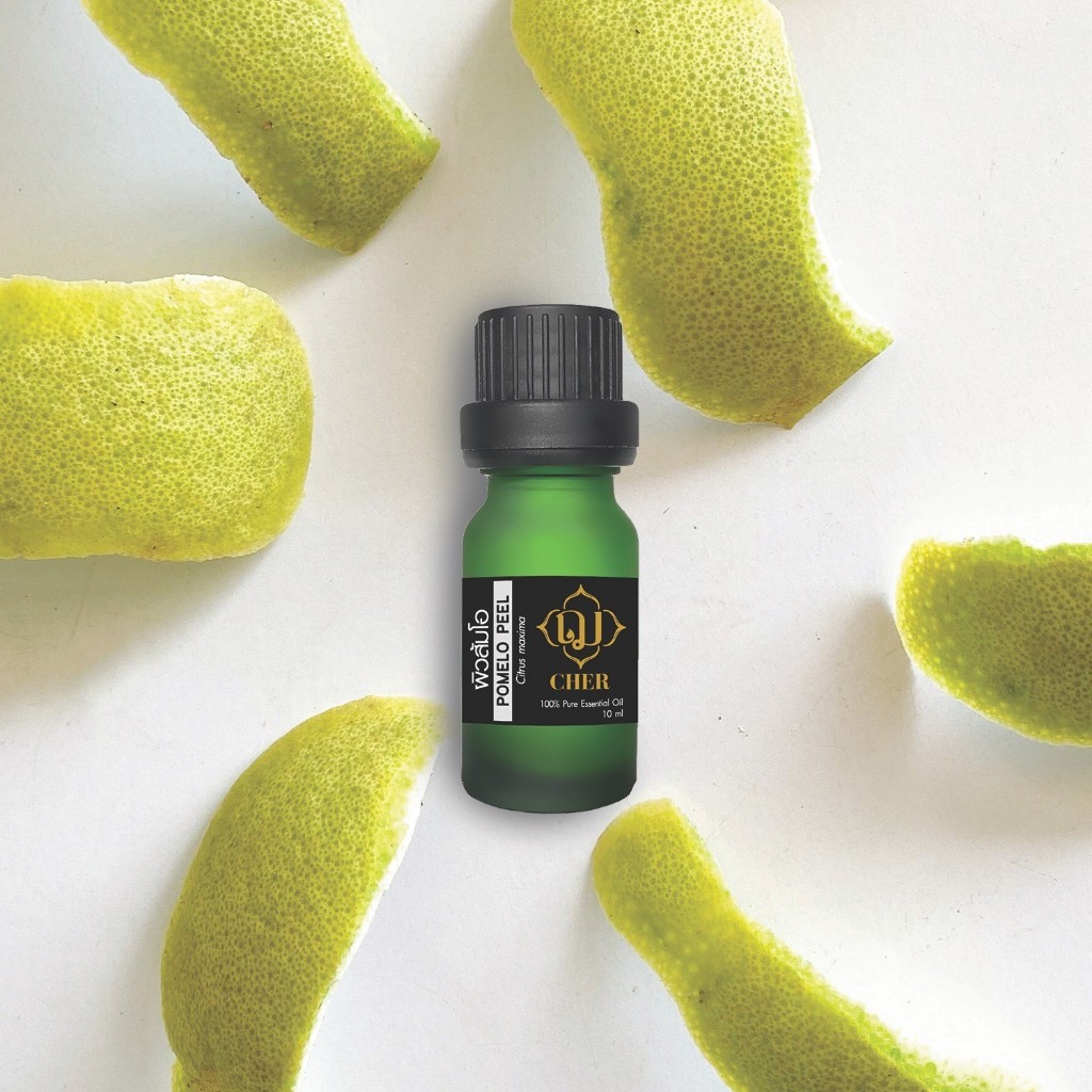 Cher Pomelo peel Essential Oil น้ำมันหอมผิวส้มโอ เฌอ สกัดจากผิวส้มโอ ...