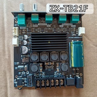แอมป์จิ๋ว ZK-TB21/Tb21+app/TB21f/TB21s กำลังขับ 2*50W + ซัพ 100W รองรับ ...