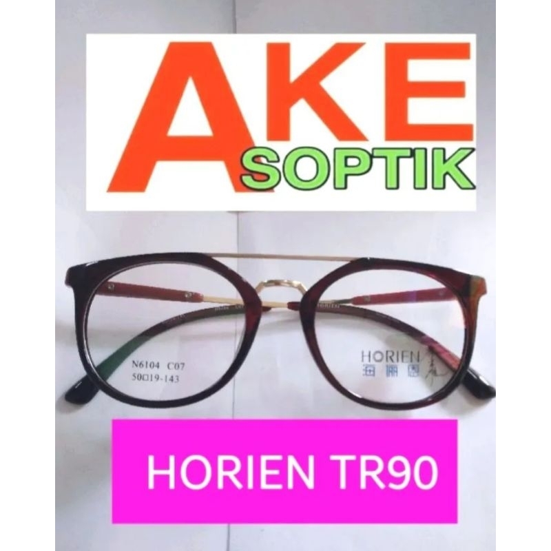 Akesopkik กรอบแว่นHORIEN N 6104 C07 TR90 100% เบา ทน ยืดหยุ่นสูง สำหรับตัดประกอบเลนส์ทุกชนิด ...