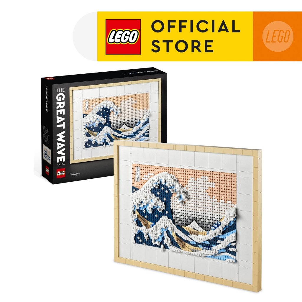 LEGO Art 31208 Hokusai – The Great Wave Building Kit (1,810 Pieces) | Shopee Thailand