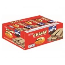 ยกแพ็ค ขนม เวเฟอร์ กัสเซ็น Gussen 5บาท 12ชิ้น รสนม ช็อคโกแลต ขาว แดง ...