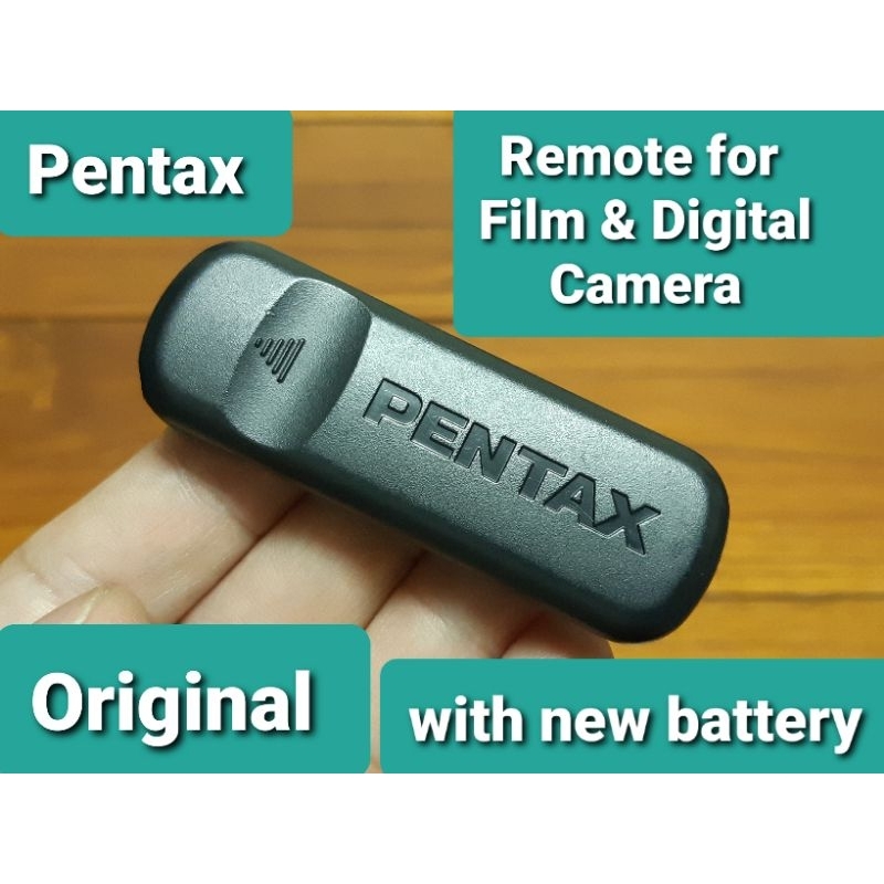Original Pentax Remote for SLR DSLR Compact รีโมทเพ็นแทกซ์ของแท้ใช้กับกล้องฟิลม์กล้องดิจิตอลได้ ...