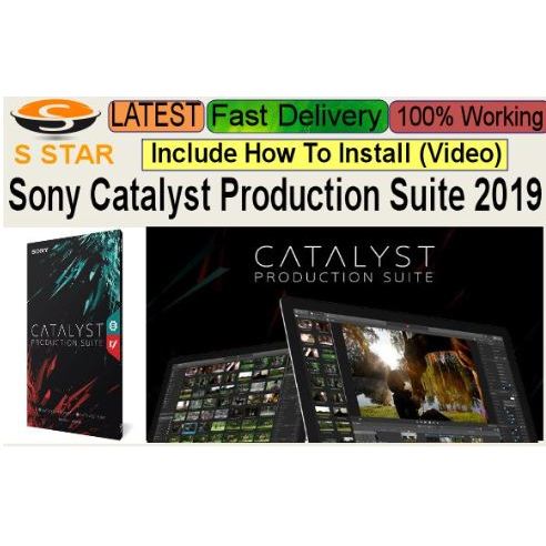 NEW Sony Catalyst Production Suite 2019 [LIFETIME & FULL WORKING] Full ...