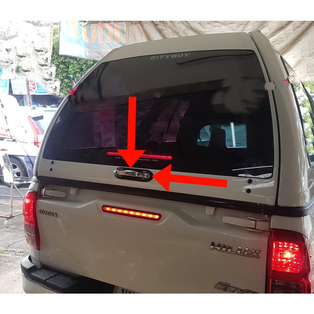 ชุดกุญแจสำหรับหลังคาแครี่บอยทรงสูง 840 (ของแท้)carryboy canopy 840 back ...