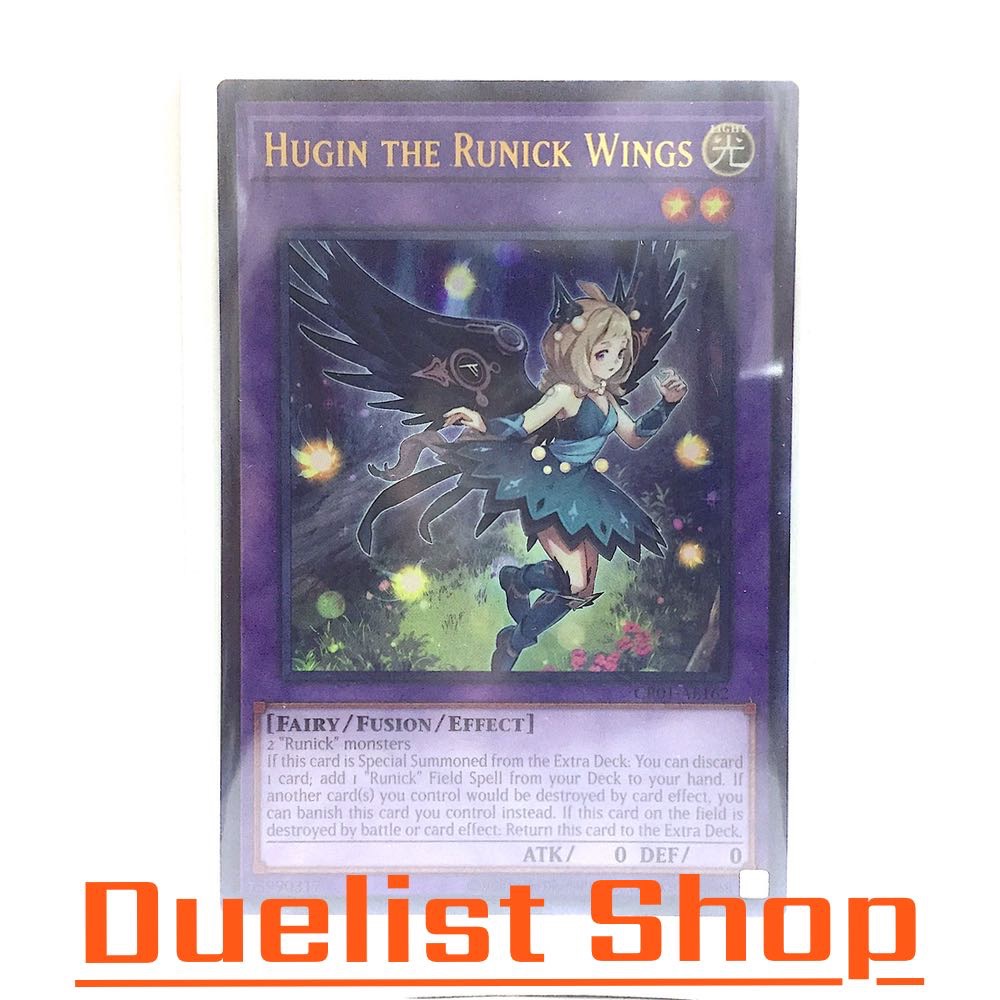 Hugin the Runick Wings (UR) Monster Light Level2 [Fairy/Fusion/Effect ...