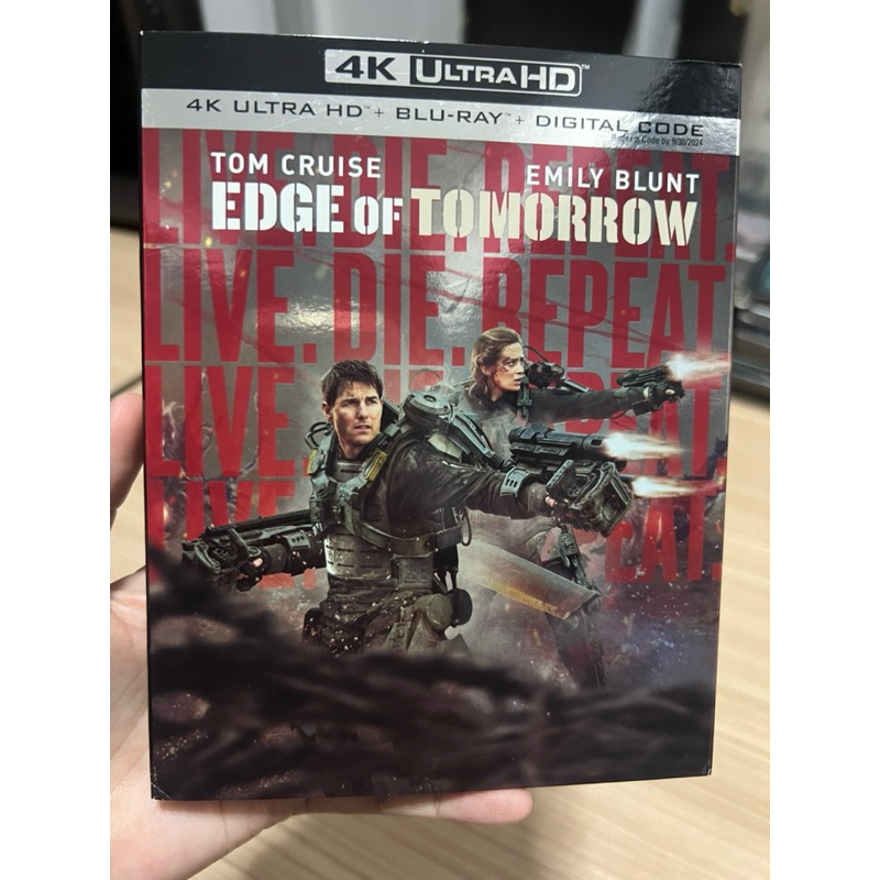 [พร้อมส่ง] Edge of Tomorrow (Live. Die. Repeat. / 4K Ultra HD + Blu-ray ...