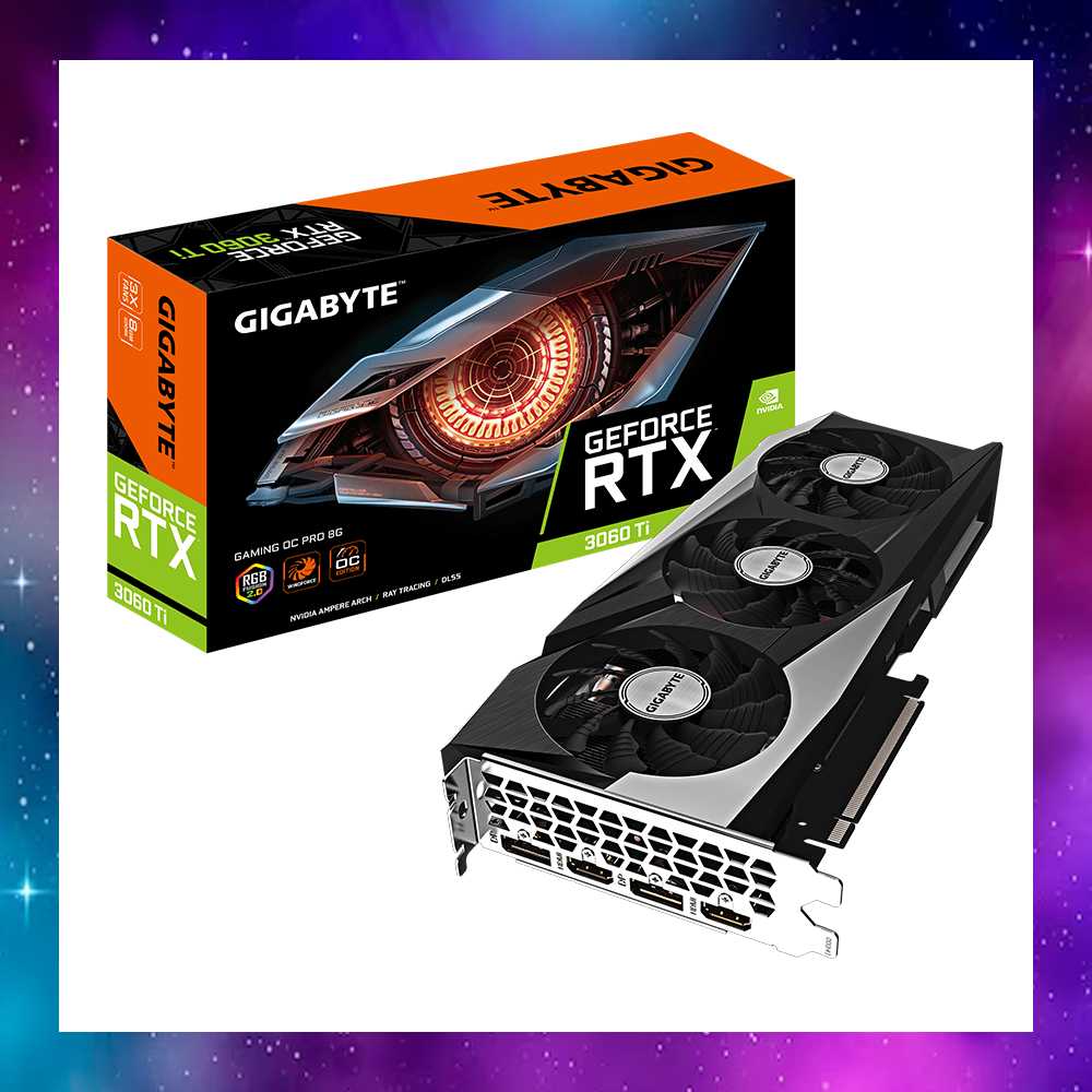VGA (การ์ดแสดงผล) GIGABYTE GEFORCE RTX3060TI 3060 TI GAMING OC D6X 8G ...