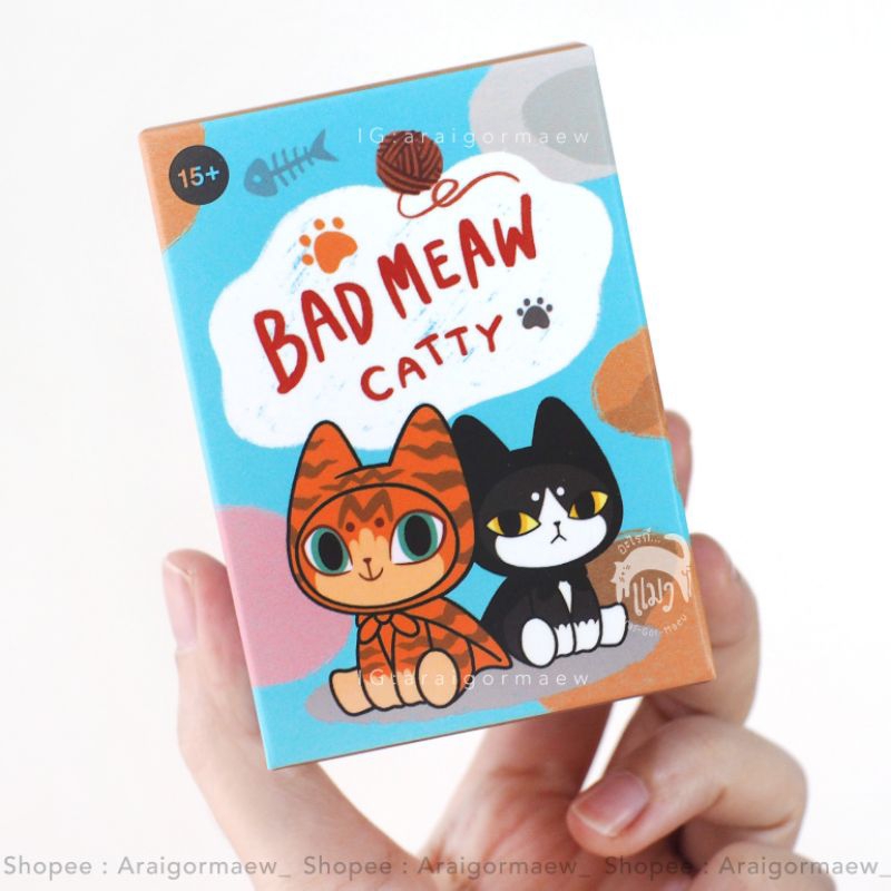 💖พร้อมส่ง💖ลิขสิทธิ์แท้ Unbox Industries กล่องสุ่มโมเดล น้องแมว Bad Meaw ...