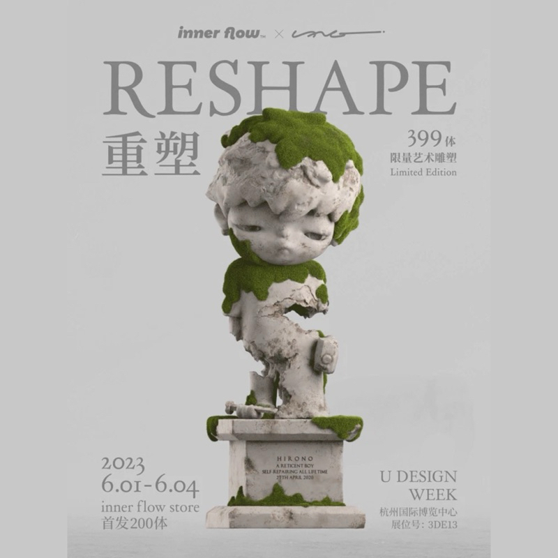 (ทักสอบถามก่อนสั่งซื้อ) Hirono Reshape Sculpture 🗿Limited 399 ตัวทั่วโลก | Shopee Thailand