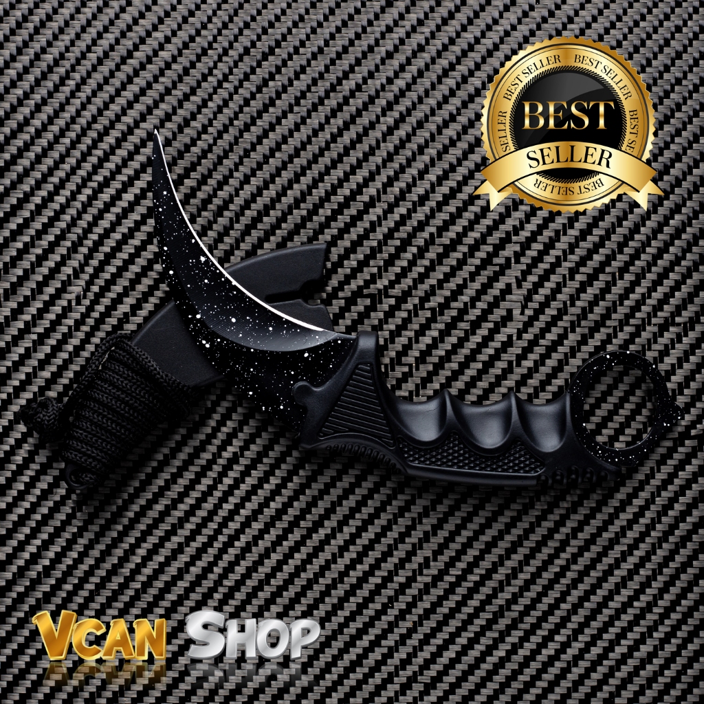 Karambit Knife มีดพก คารัมบิต มีดใบตาย พร้อมซองและเชือก | Shopee Thailand