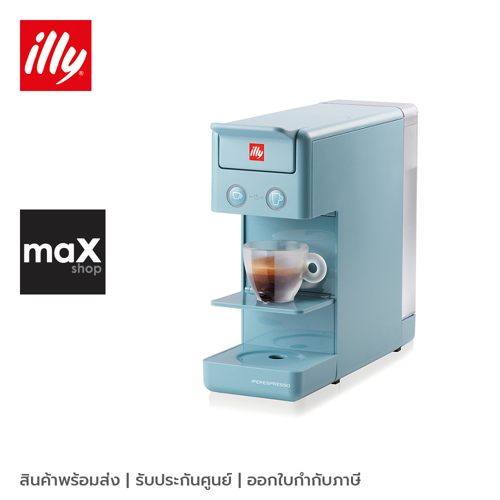 illy เครื่องชงกาแฟแคปซูลอิลลี่รุ่น Y3.3 สีฟ้า รุ่น Y3.3 iperespresso ...