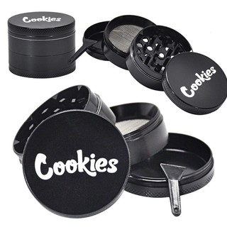 [จัดส่งวันนี้]🔥ที่บดสมุนไพร 50mm 4 ชั้น Cookies Grinders เครื่องบด ...