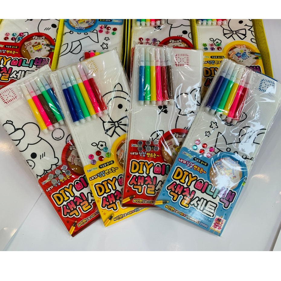 HPC กระเป๋า DIY สําหรับเด็ก กระเป๋าวาดภาพ เพื่อการศึกษา (เลือกแบบ ...