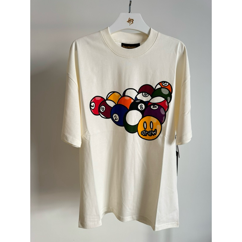 [ของแท้] Drew House Pool Hall SS Tee Off White | Shopee Thailand