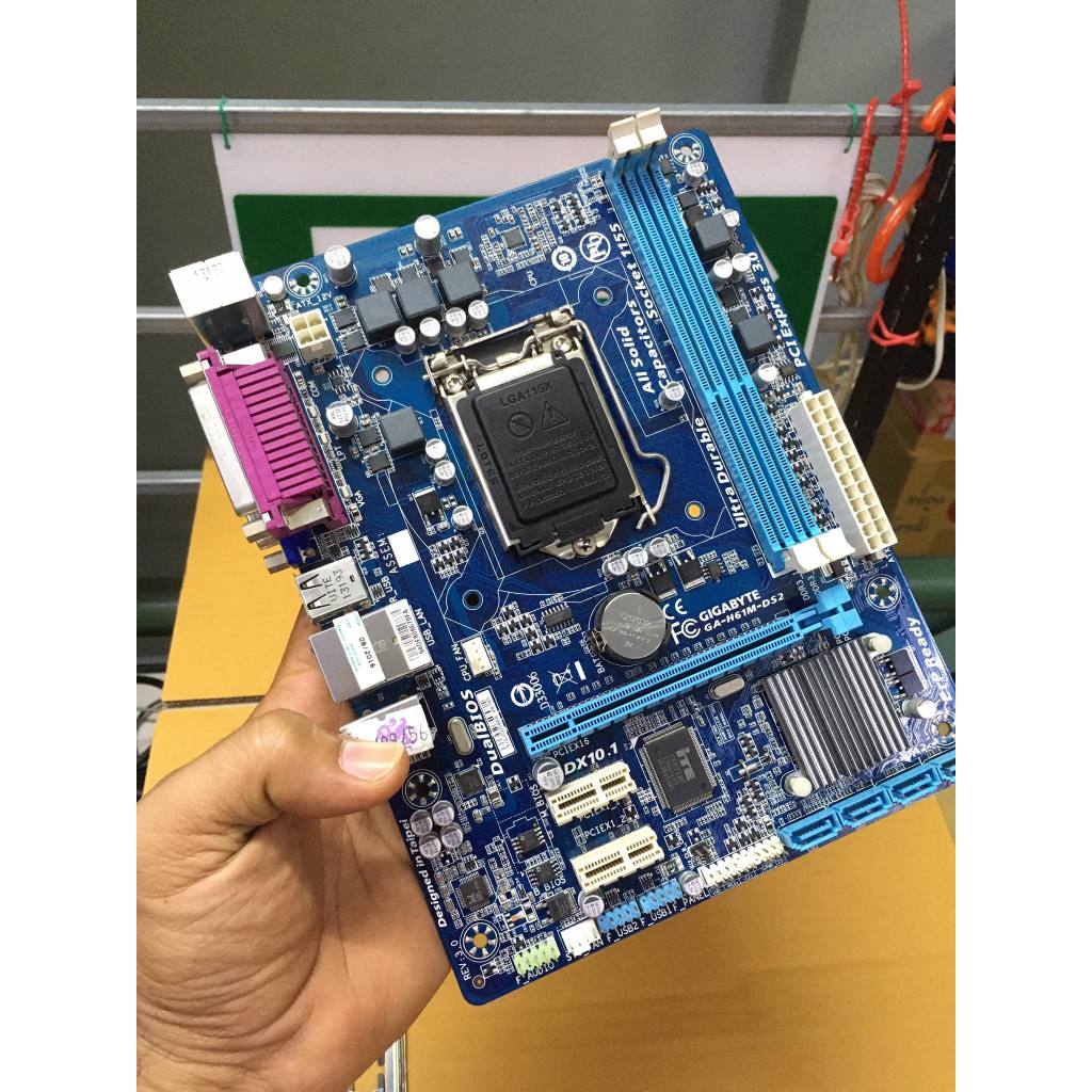 เมนบอร์ด MB Gigabyte LGA 1155 มือสองสภาพดีมีผลเทส | Shopee Thailand