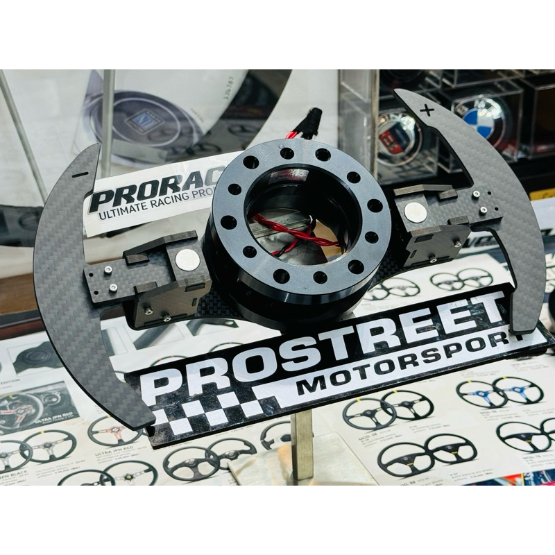 PRORACE paddle shifter ของแท้ ชุดแพดเดิ้ลชิฟ งานเพียวคาร์บอน แท้ แบบบาง ...