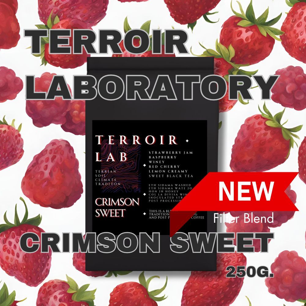 Terroir Lab. by Brew Boy เมล็ดกาแฟคั่ว "CRIMSON SWEET" 250 กรัม ...