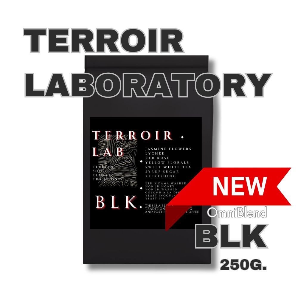 เมล็ดกาแฟคั่ว "BLK" 250 กรัม Terroir Lab. by Brew Boy | Shopee Thailand