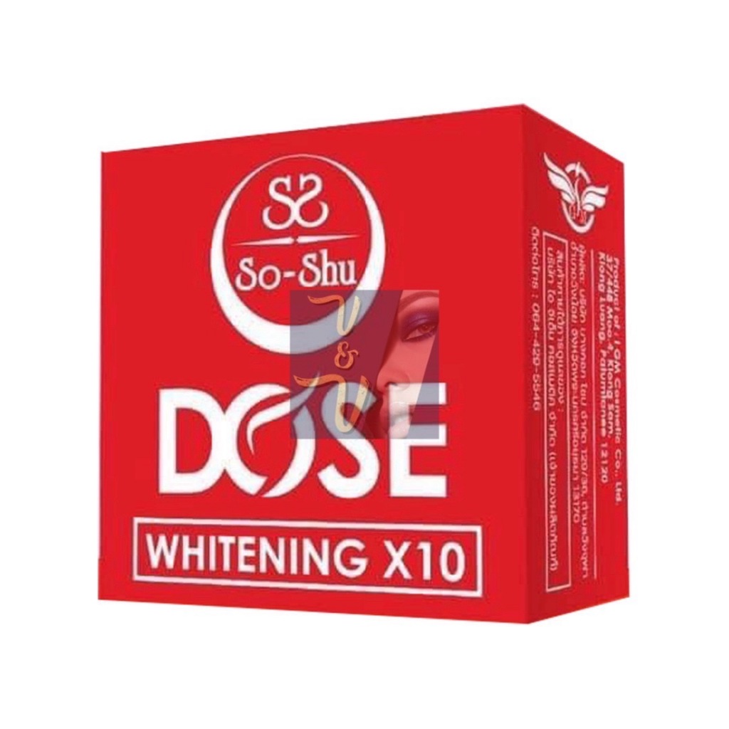 So-Shu Dose Whitening Soap โซชู สบู่โดส (60g.) | Shopee Thailand