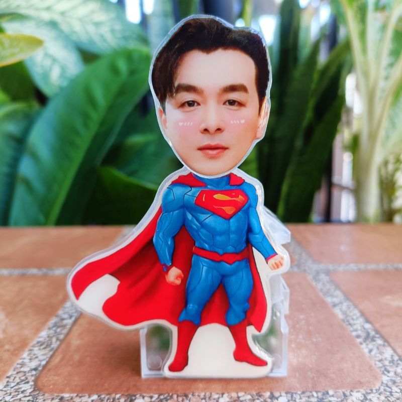 สแตนดี้อะคริลิคหัวดุ๊กดิ๊ก standy acrylic หัวดุ๊กดิ๊ก ป้ายสแตนดี้หัวดุ๊ ...