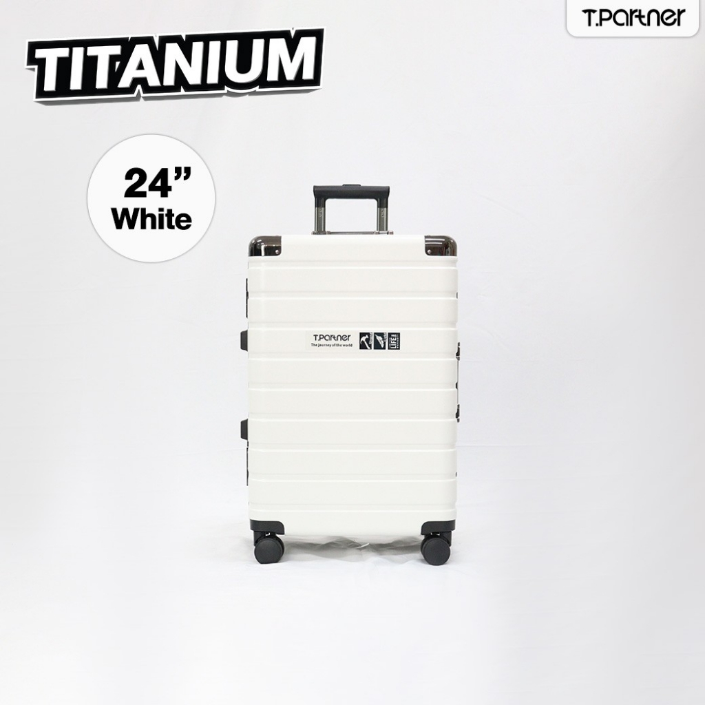 [รับประกัน3ปี] Tpartner กระเป๋าเดินทางรุ่น Titanium กระเป๋าเดินทางพันธ์ุแกร่ง โฉมใหม่โครงสร้าง ...