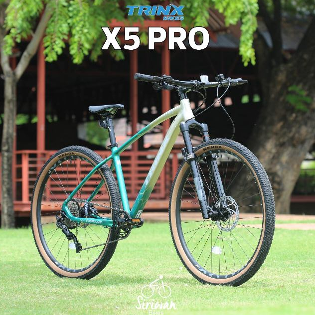 ใหม่ TRINX X5Pro เสือภูเขาเฟรมอลูมิเนียม ล้อ 29 นิ้ว Shimano Deore 1x10 ...