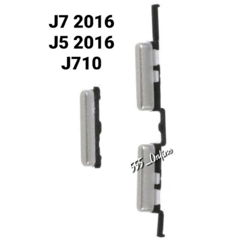 ปุ่มสวิตเปิดปิดนอก SAMSUNG J7 2016 J5 2016 J710 J510 POWER On/off Volume Key แพรใน ปุ่มเพิ่ม ...