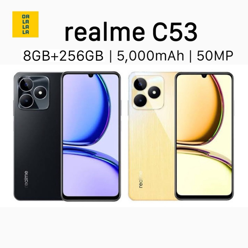 realme C53[8+256GB] แบต5,000mAh กล้อง50MP เครื่องศูนย์แท้ รับประกันศูนย์ไทย 1 ปี | Shopee Thailand