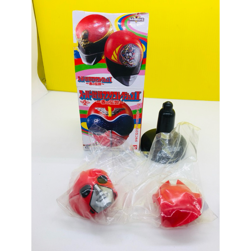 ( แท้/ มือ 1 / กล่องเยิน) Super Sentai Mask Collection หัวซุปเปอร์เซนไต ...