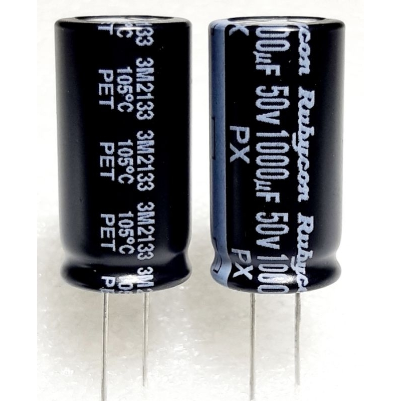 Rubycon PX 1000uf 50v capacitor ตัวเก็บประจุ คาปาซิเตอร์ | Shopee Thailand