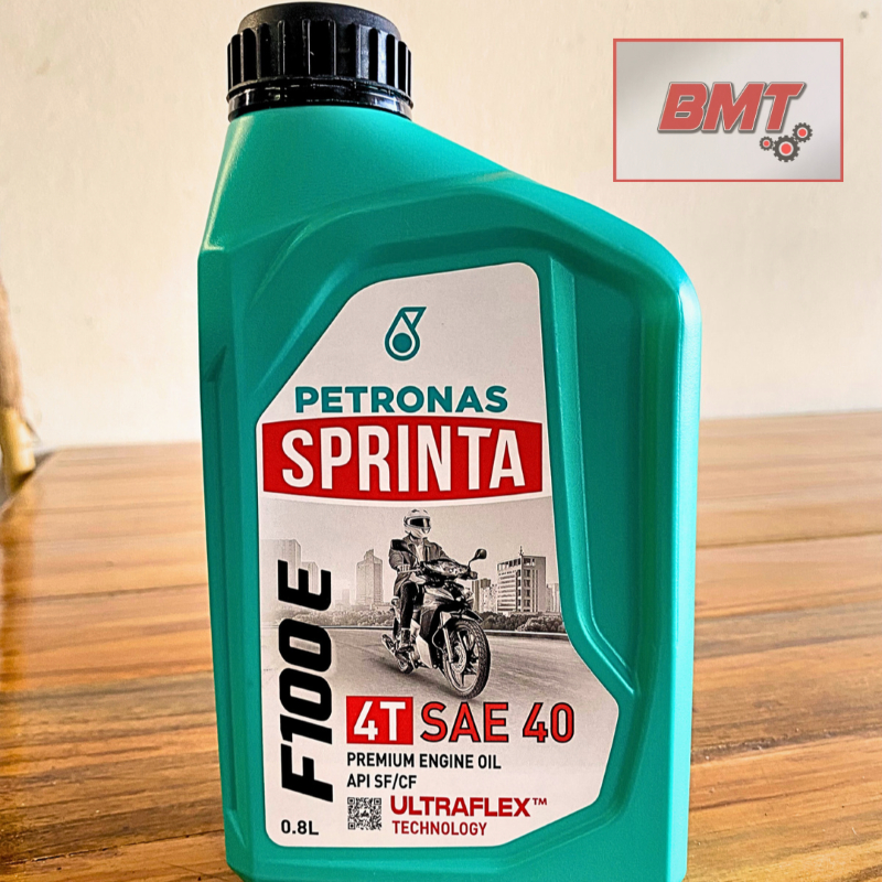 น้ำมันเครื่อง Petronas Sprinta F100E 0.8L 4จังหวะ | Shopee Thailand