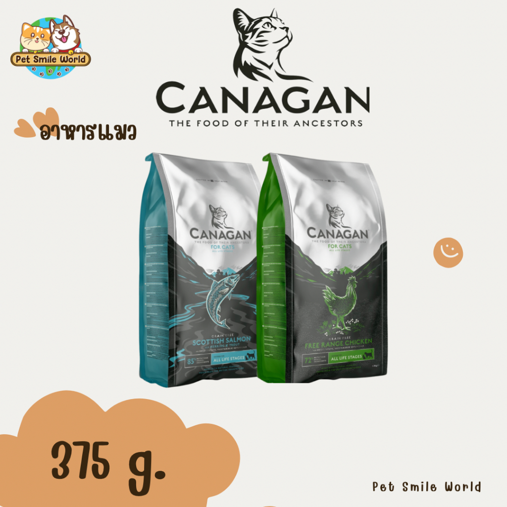 อาหารแมว CANAGAN 375 g. | Shopee Thailand
