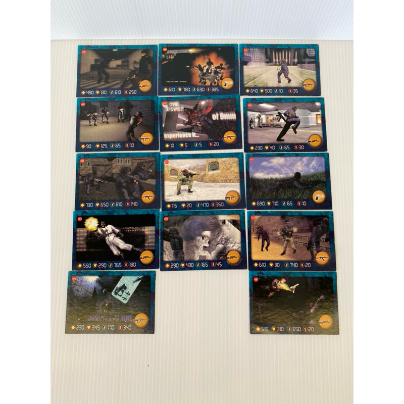 การ์ด counter-strike 28 ใบ และ มี foil 8 ใบ | Shopee Thailand