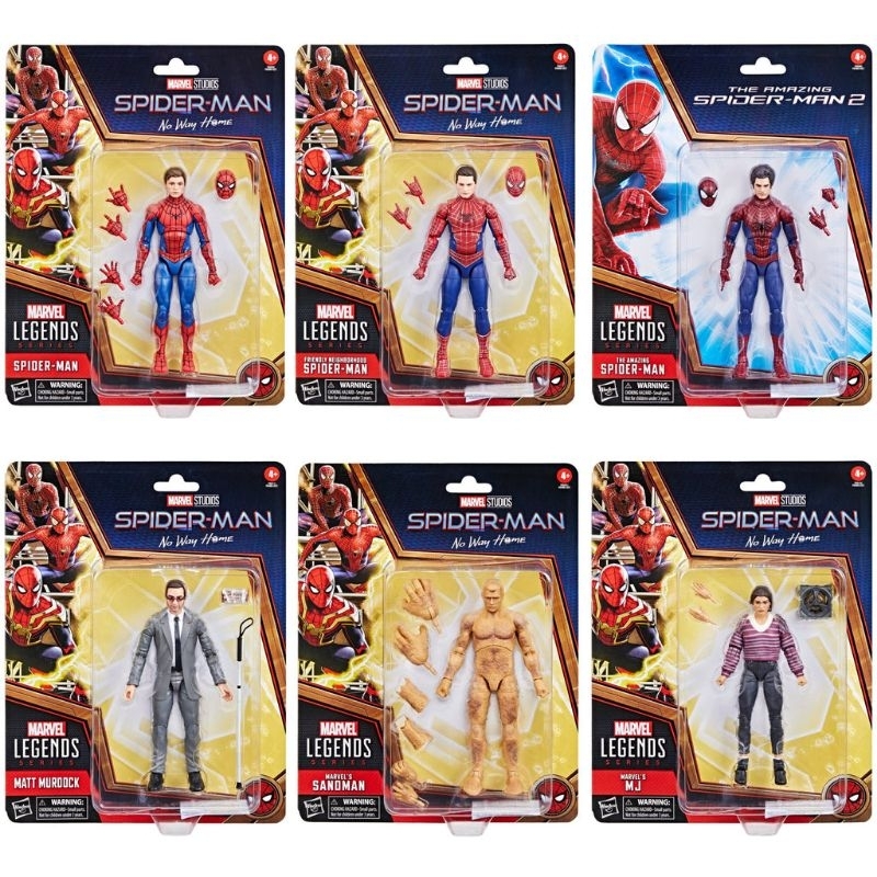 Hasbro Marvel Legends Spider-Man No Way Home Wave | Shopee Thailand