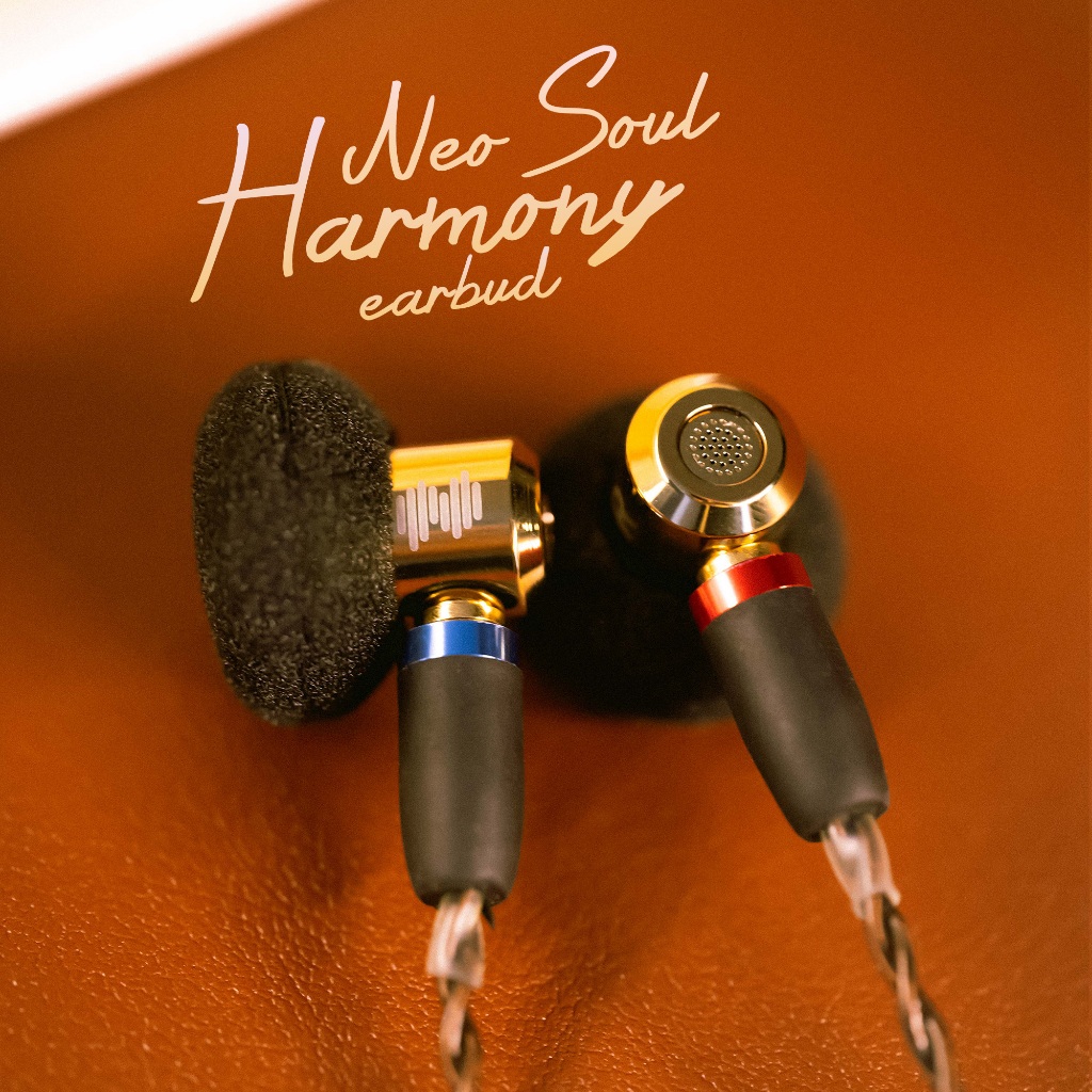 Neo Soul Harmony Earbud - 🇹🇭 หูฟังเอียบัด เสียงนุ่ม ใสกังวาล ทองเหลือง ขั้ว MMCX | Shopee Thailand
