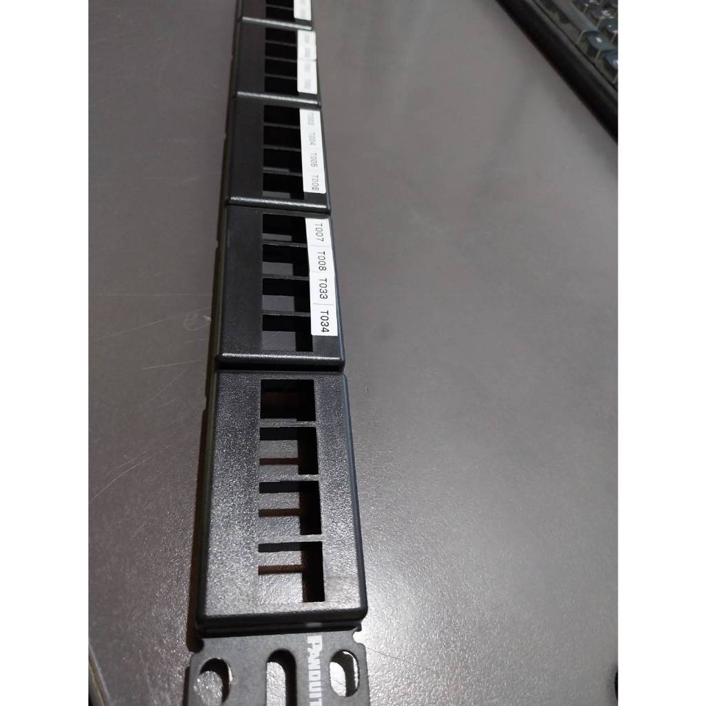 Panduit Mini-Com Ultimate 24 Port Modular Patch Panel -แร็คเซิร์ฟเวอร์ ...