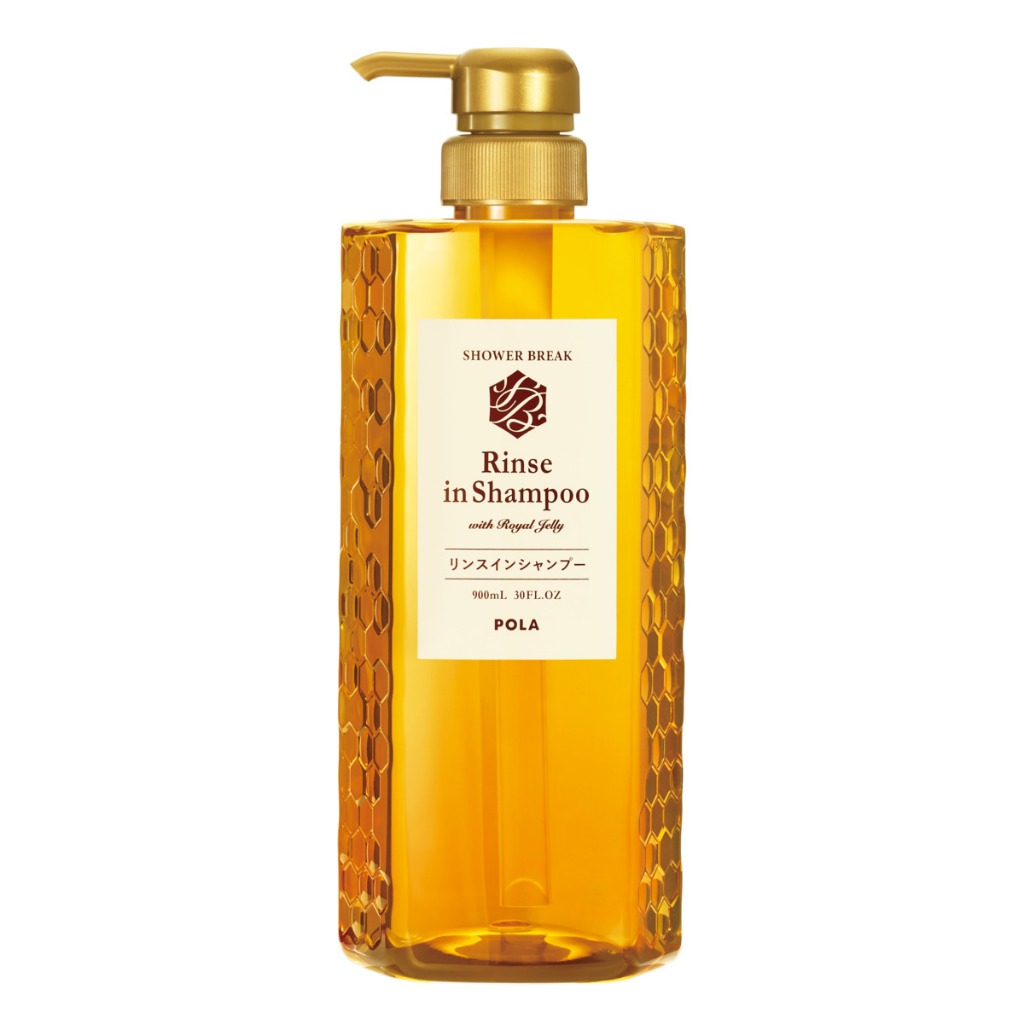 (ขวดแบ่ง 300 ml) POLA SHAMPOO SHOWER BREAK ROYAL JELLY แชมพูญี่ปุ่น ...