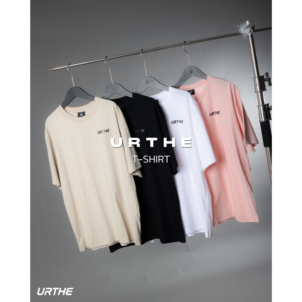 URTHE - เสื้อยืด แขนสั้น สกรีนโลโก้ รุ่น U R T H E | Shopee Thailand
