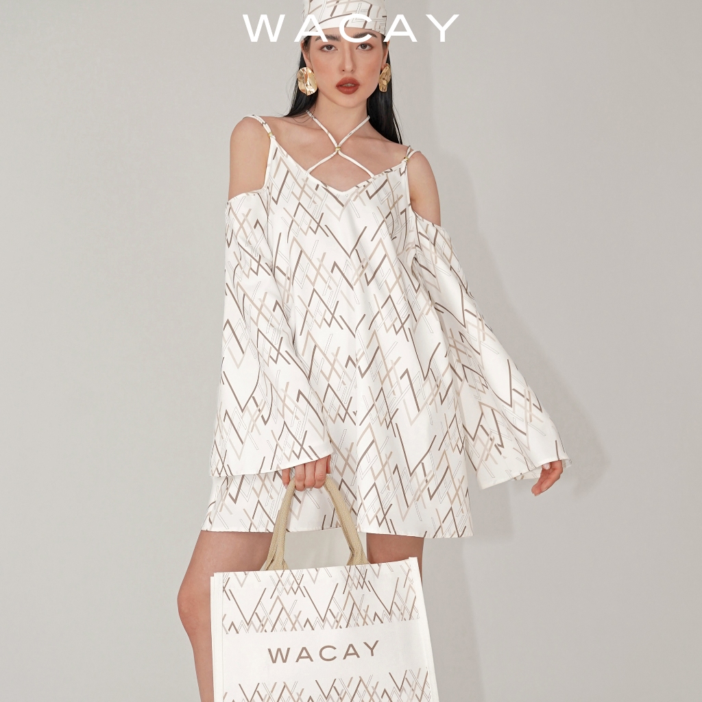 WACAY - Hilton Dress (MonogramGH) เดรสสั้น (ลอตสุดท้าย ไม่ผลิตเพิ่ม ...