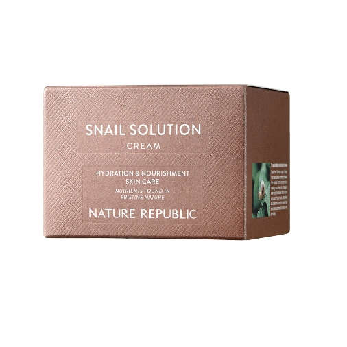 Nature Republic Snail Solution Cream 52ml, Skin Booster 130ml, Emulsion ...