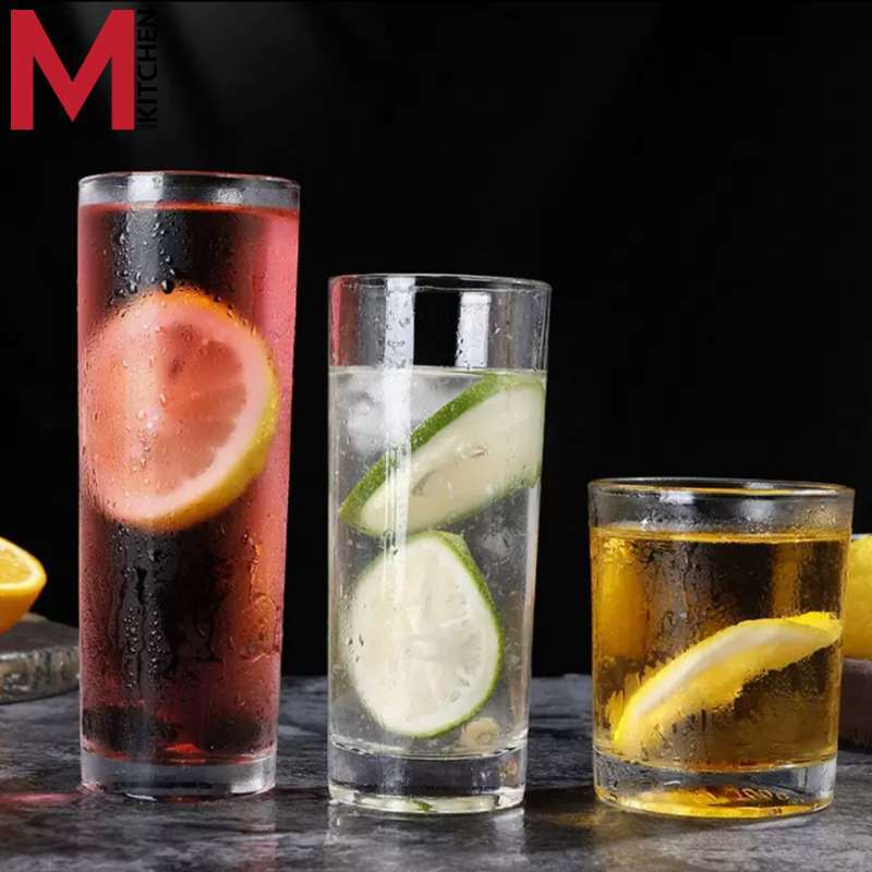 M KITCHEN แก้วน้ำ แก้วเบียร์ Classic Tumbler มีให้เลือกหลายลาย Lucky glass (A2) | Shopee Thailand