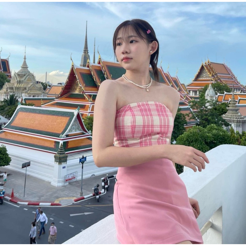 barbie tube ส่งต่อใส่ 1 ครั้ง สีชมพู | Shopee Thailand