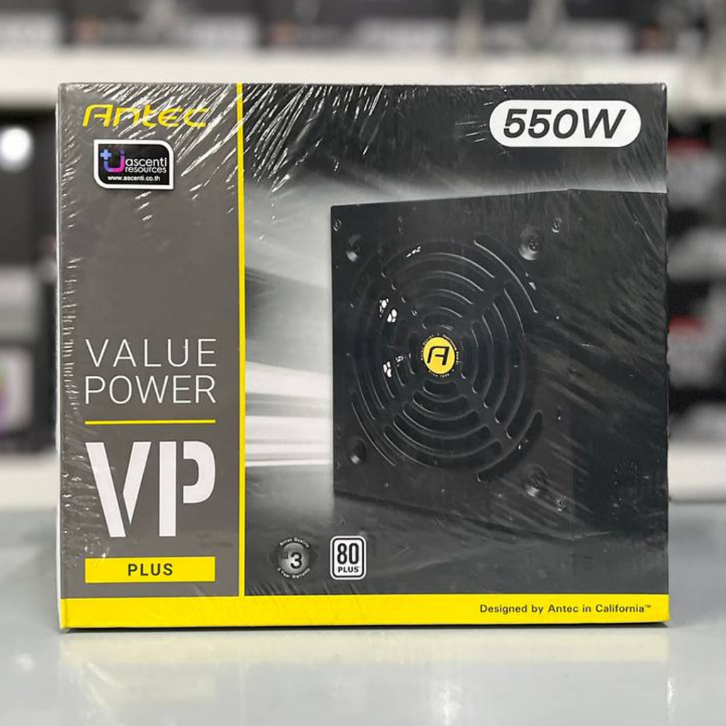PSU ANTEC VP550P 550W 80+ POWER SUPPLY 80Plus (อุปกรณ์จ่ายไฟ) (สินค้า ...