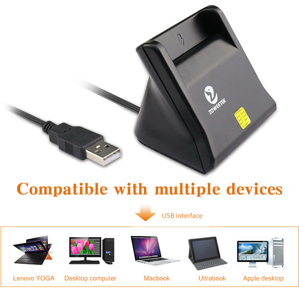 Zoweetek Smart Card Reader เครื่องอ่านบัตรประชาชน สมาร์ทการ์ด สเปค ICT ...