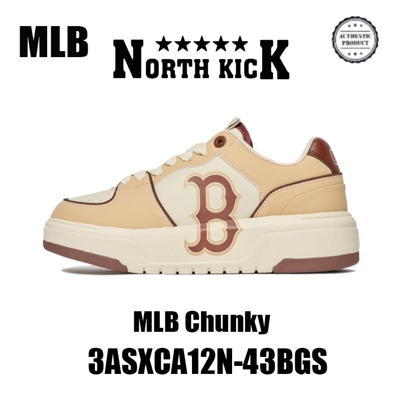 MLB Chunky Monogram Lt รองเท้าผ้าใบ 3ASXCA12N-43BGS | Shopee Thailand