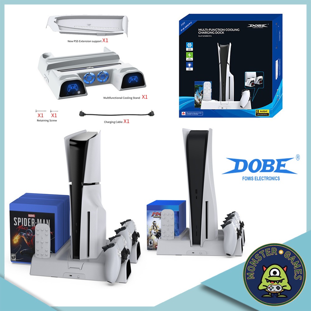 Dobe Multlfunction Cooling Charging Dock ใช้ Slim ได้ (TP5-3532B)(ขา ...