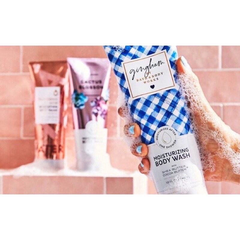 (แท้) ครีมอาบน้ำ แบ่งขาย 30mL. Moisturizing Body Wash Bath&Body Works ...