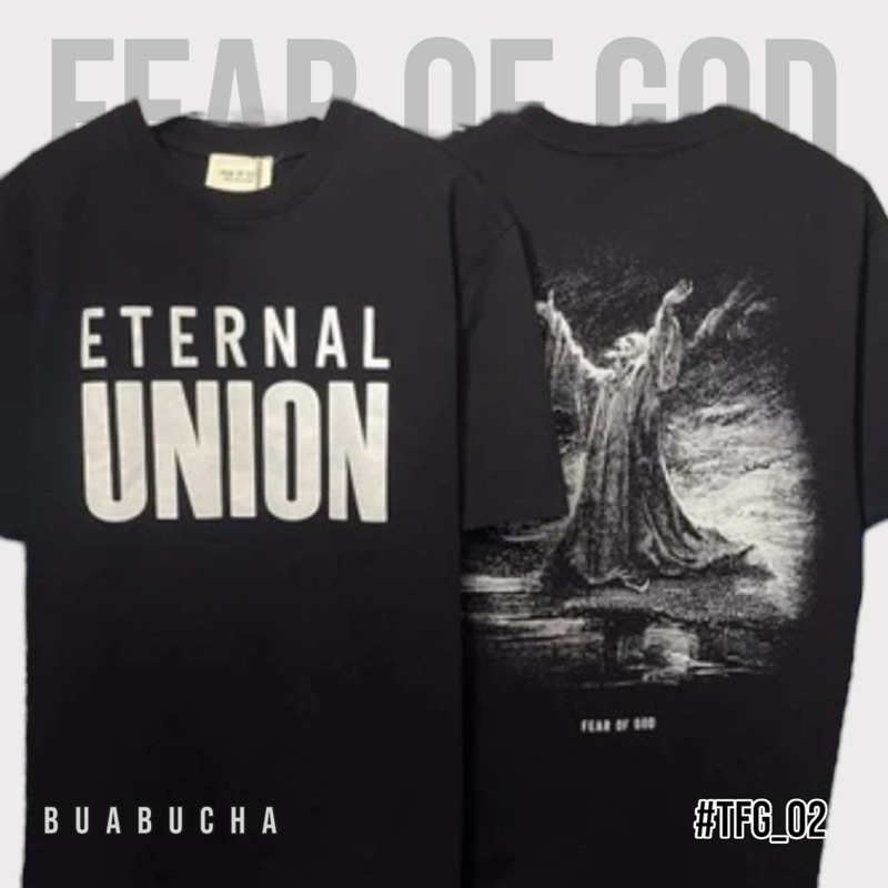 Eternal Union Fear of god เสื้อยืดลายวินเทจ | Shopee Thailand