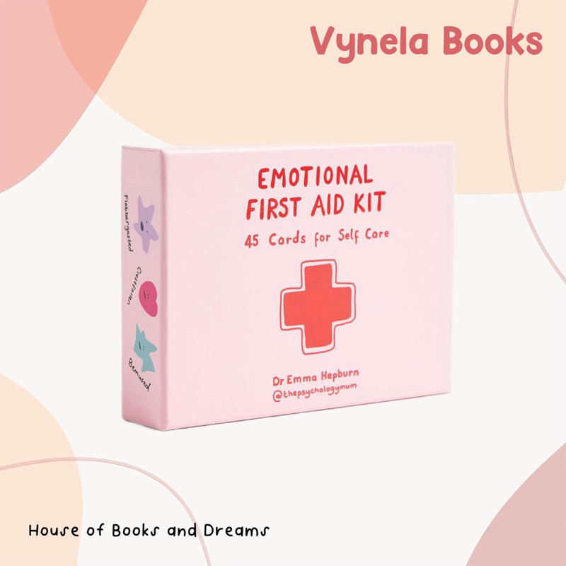 VYNELA (หนังสือภาษาอังกฤษ) EMOTIONAL FIRST AID KIT: 45 CARDS FOR SELF ...