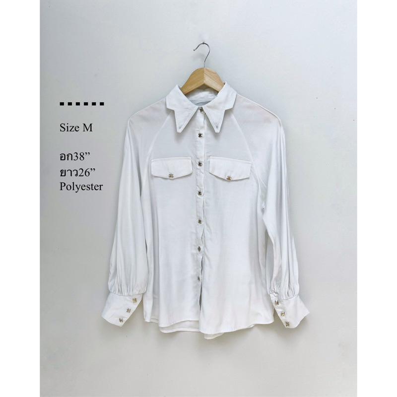 NEW5/1/67 เสื้อเชิ้ต&เบลาส์ ใส่เที่ยวใส่ทำงาน UNIQLO ZARA GU MUJI ทรงโอเวอร์ไซส์/แขนบอลลูน Size ...